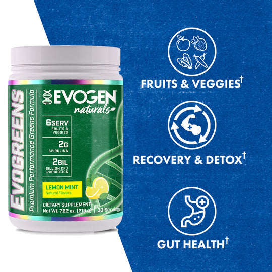 EVOGEN EVOGREENS 30 SERV – Be-FitnessMX